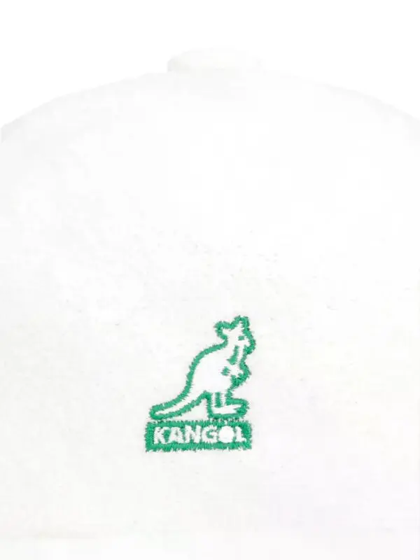 KANGOL Bermuda Elastic Spacecap Baseball Cap - White