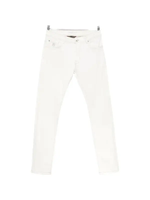 Corneliani Logo-patch Jeans