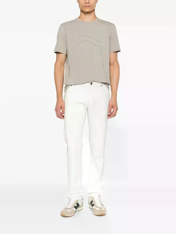 Corneliani Logo-patch Jeans