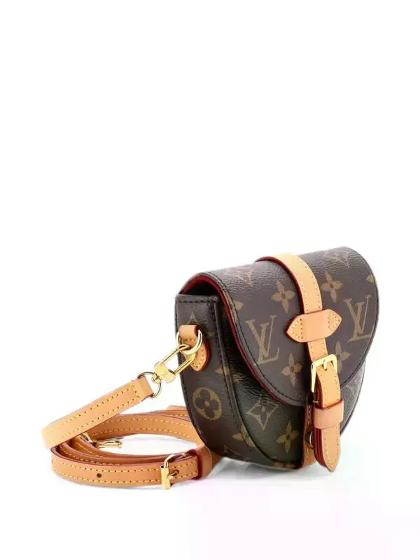 LOUIS VUITTON Chantilly Nm Handbag Monogram Canvas Micro Crossbody Bag