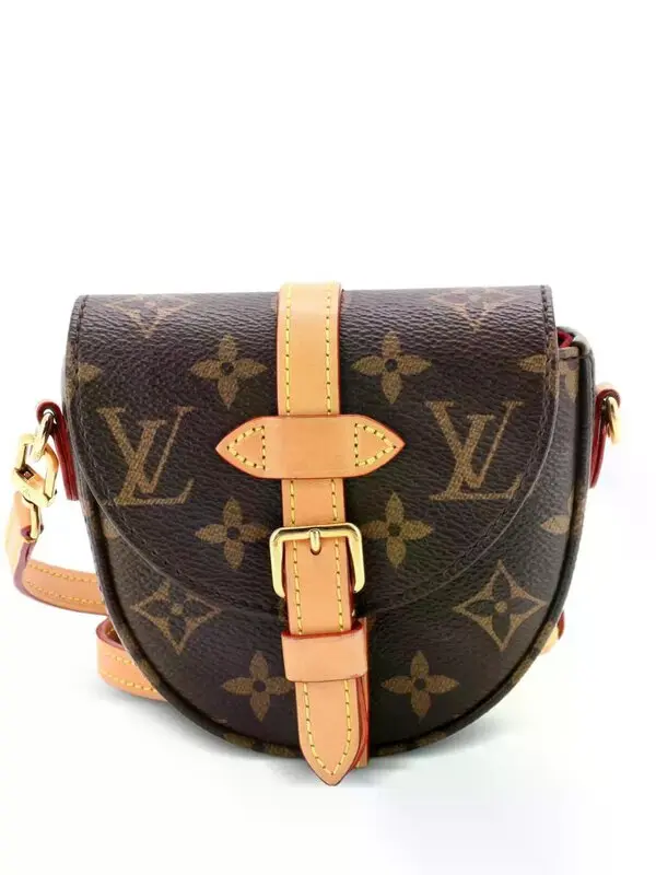 LOUIS VUITTON Monogram Canvas Micro Crossbody Bag - Brown