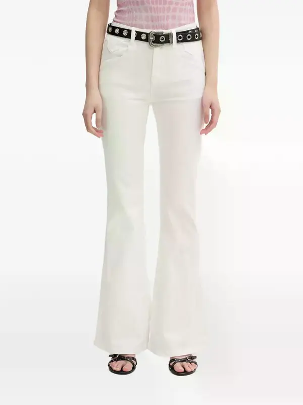 Miss Sixty Flared Jeans - White