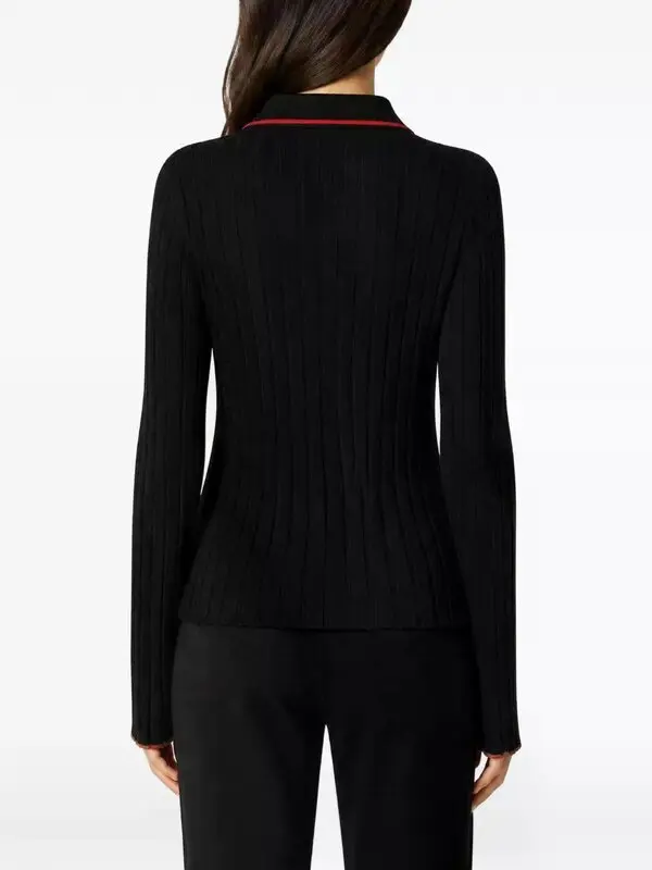RETORI Ribbed-knit Button-down Cashmere Cardigan
