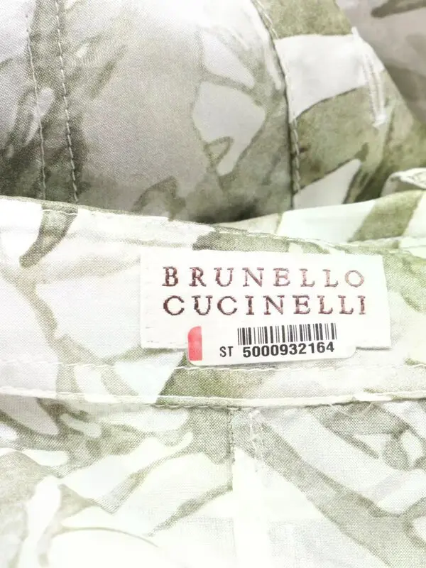 Brunello Cucinelli 2020s Herbarium Silk Shirt