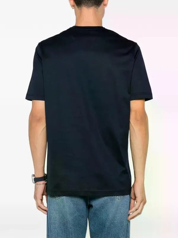 Corneliani Logo-embroidered T-shirt