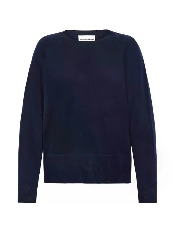 EMERSON RENALDI Raglan-sleeve Crew-neck Sweater