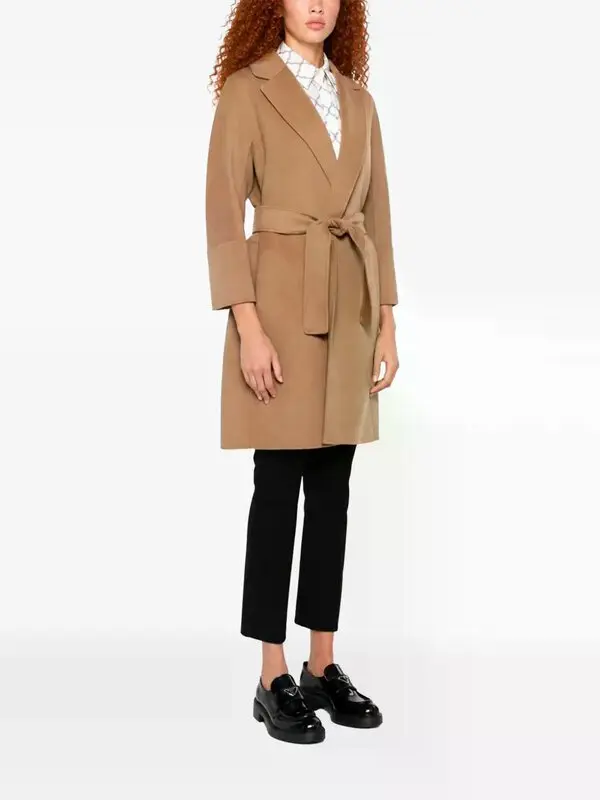 Max Mara Arona Belted Wool Coat