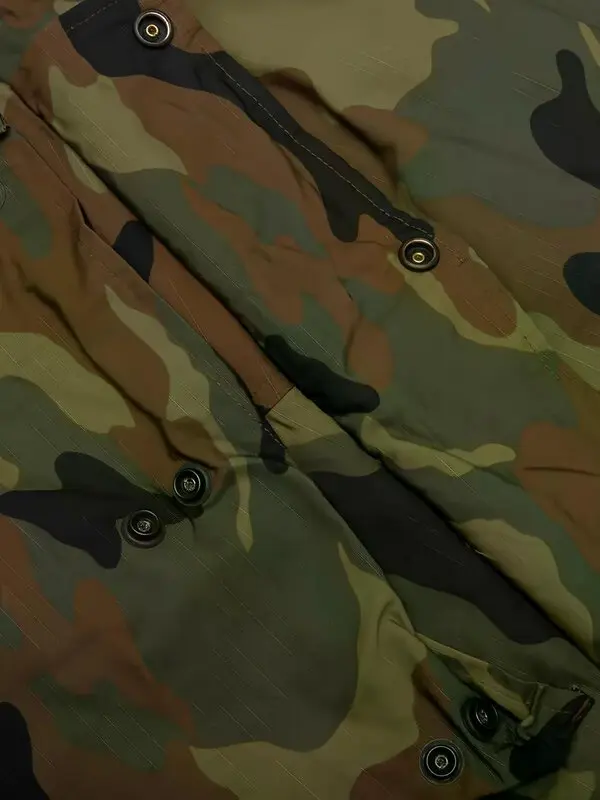 Needles Woodland Ripstop Cotton Cargo Shorts