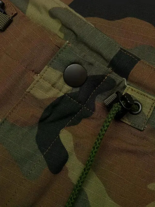 Needles Woodland Ripstop Cotton Cargo Shorts