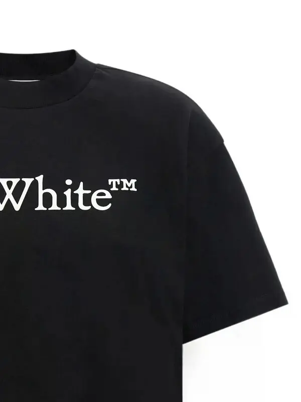 Off-White Big Logo Bookish Logo-print T-shirt