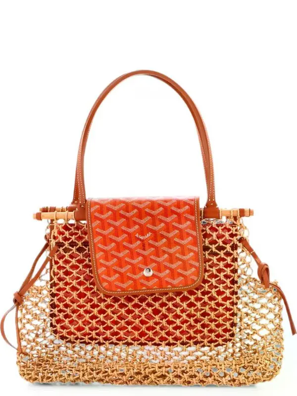 Goyard Raffia Net Tote Bag
