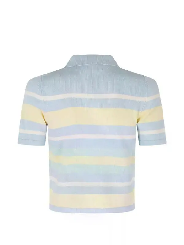 SEROYA Panie Striped Polo Shirt