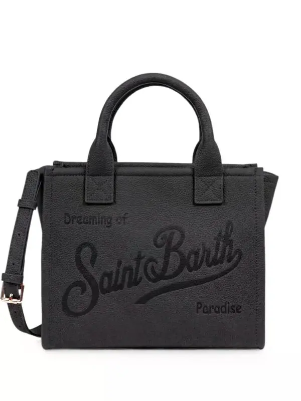 MC2 SAINT BARTH Medium Vanity Leather Tote Bag