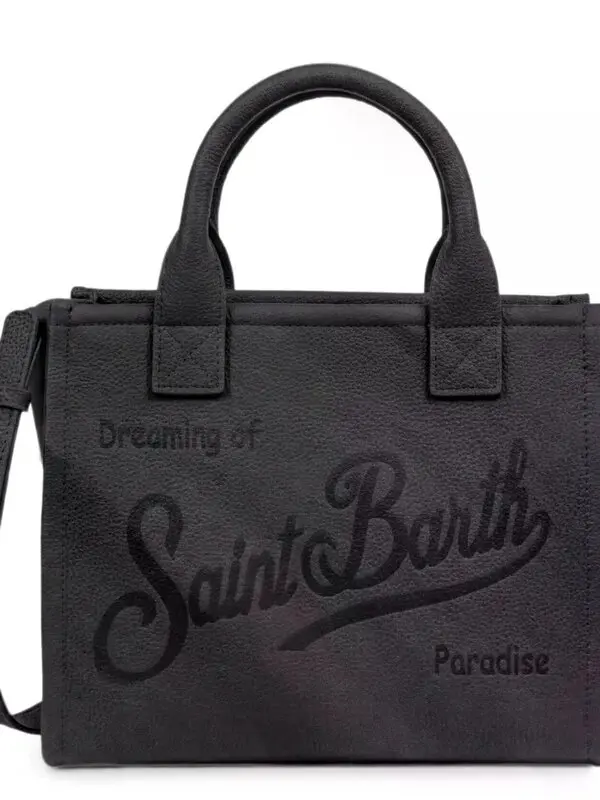 MC2 SAINT BARTH Medium Vanity Leather Tote Bag
