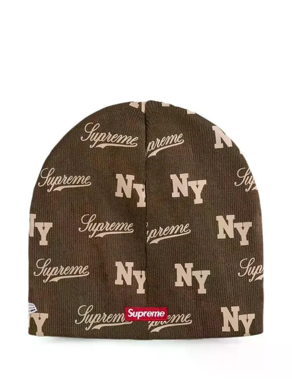 Supreme X New Era Logo Beanie