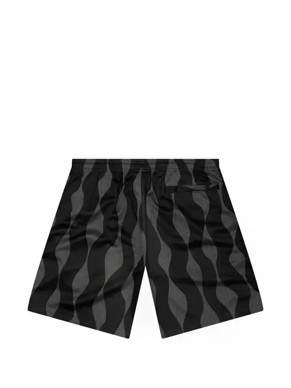PARRA Waved Mesh Shorts