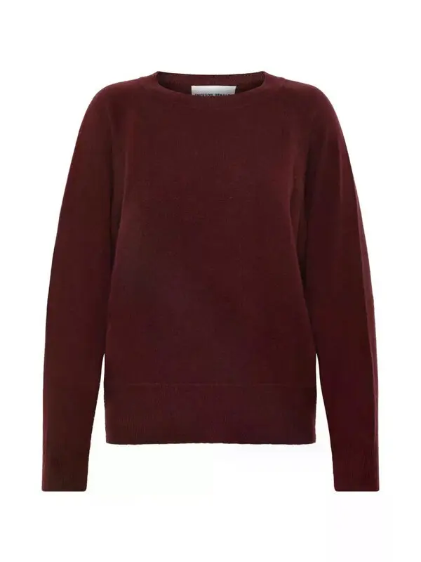 EMERSON RENALDI Raglan-sleeve Ribbed-trim Sweater