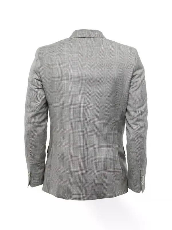 Corneliani Prince Of Wales Single-breasted Blazer