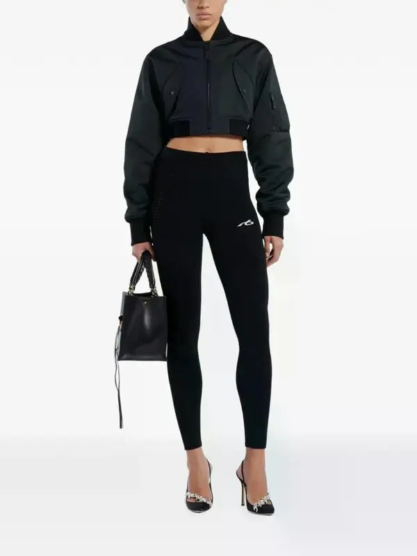 Balenciaga Techwear Ribbed Leggings
