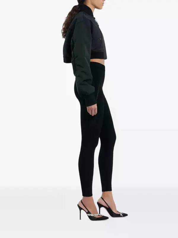 Balenciaga Techwear Ribbed Leggings