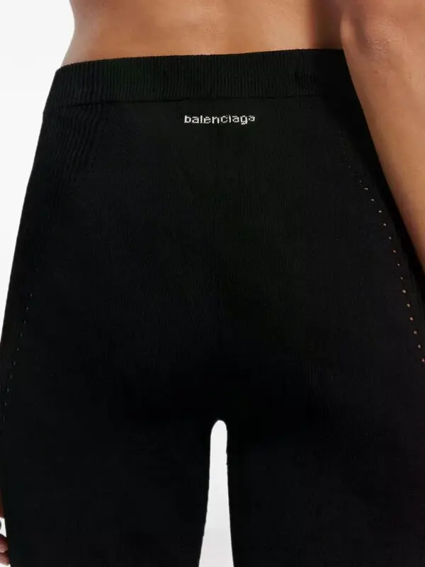 Balenciaga Techwear Ribbed Leggings