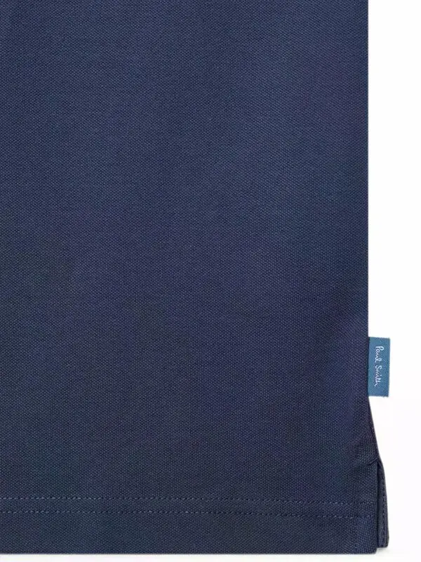 Paul Smith Stripe-trim Button-through Polo Shirt