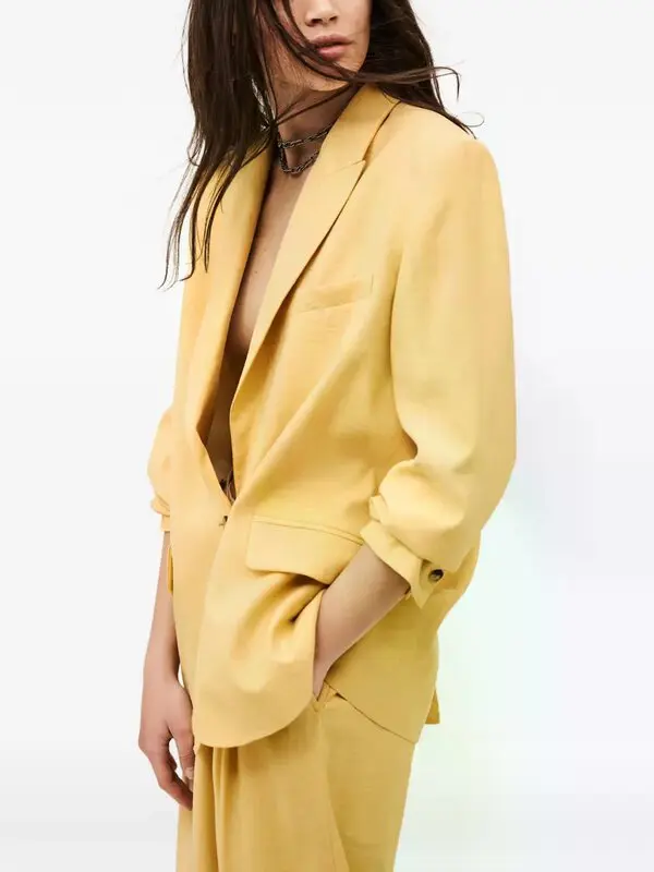 Ba&sh Dalena Single-breasted Notched-lapels Jacket