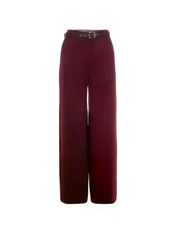 Max Mara Belted Wide-leg Trousers