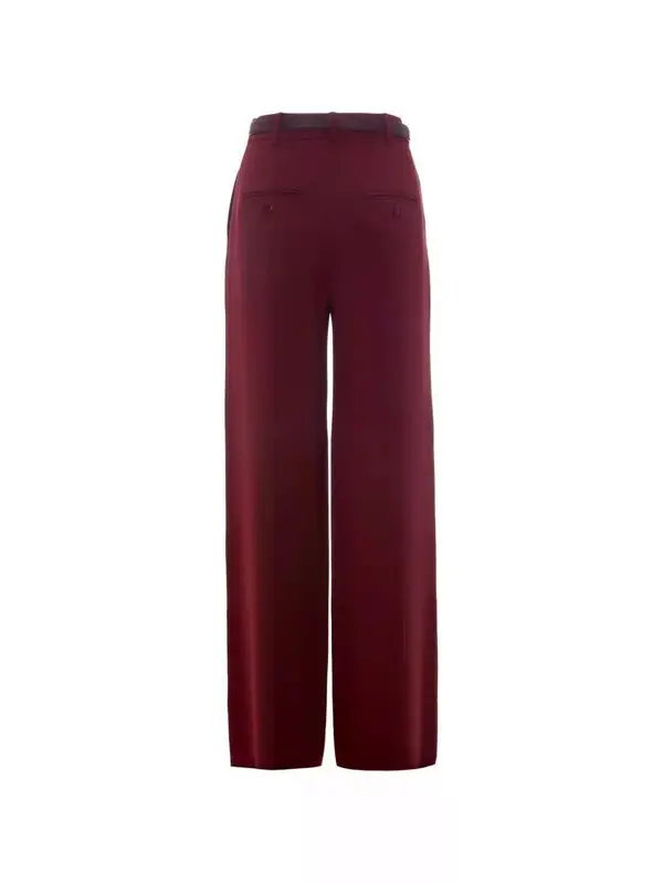 Max Mara Belted Wide-leg Trousers