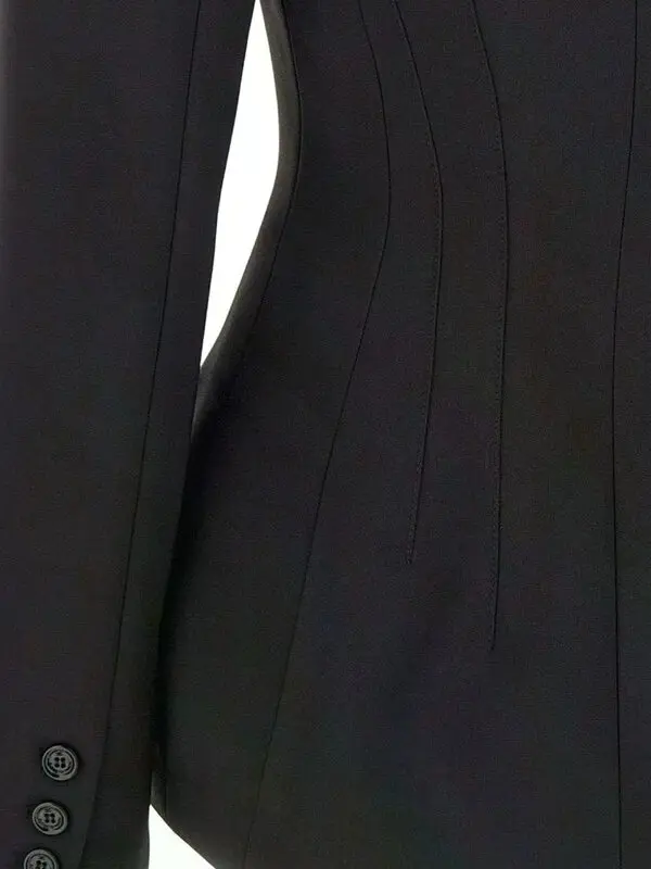Elisabetta Franchi Double-breasted Darted Jacket