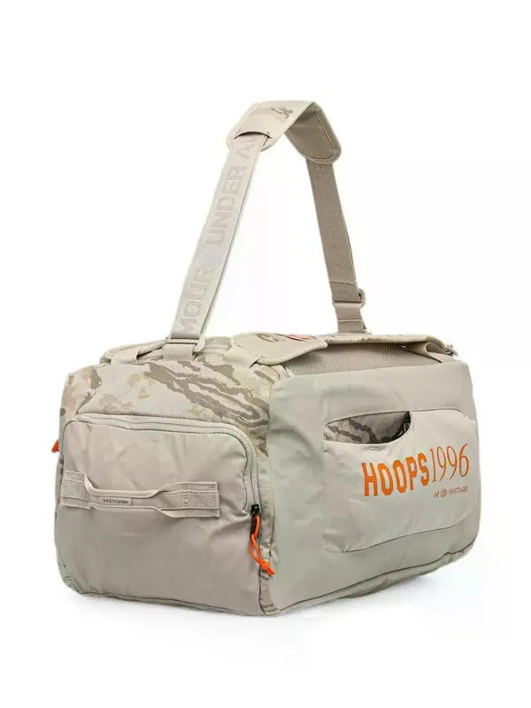 Under Armour Camo-print Logo-print Holdall