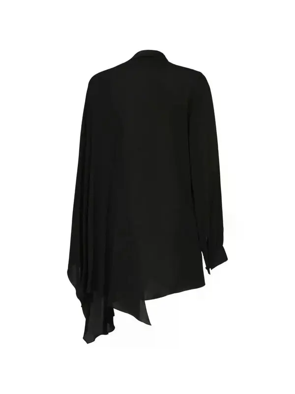 Balenciaga Asymmetric Tie-neck Blouse