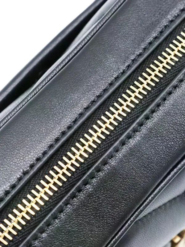 Saint Laurent Quilted Leather Shoulder Bag