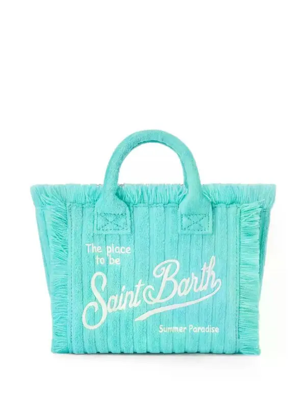 MC2 SAINT BARTH Mini Vanity Fringed Tote Bag