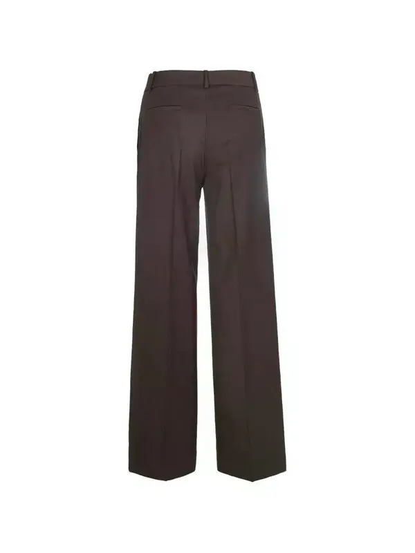 P.a.r.o.s.h Pressed-crease Wide-leg Trousers