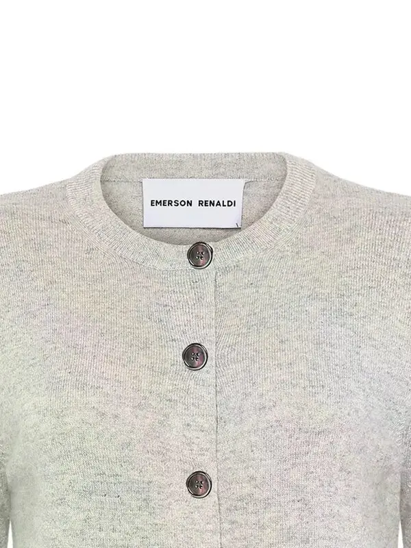 EMERSON RENALDI Button-up Knitted Cardigan - Grey