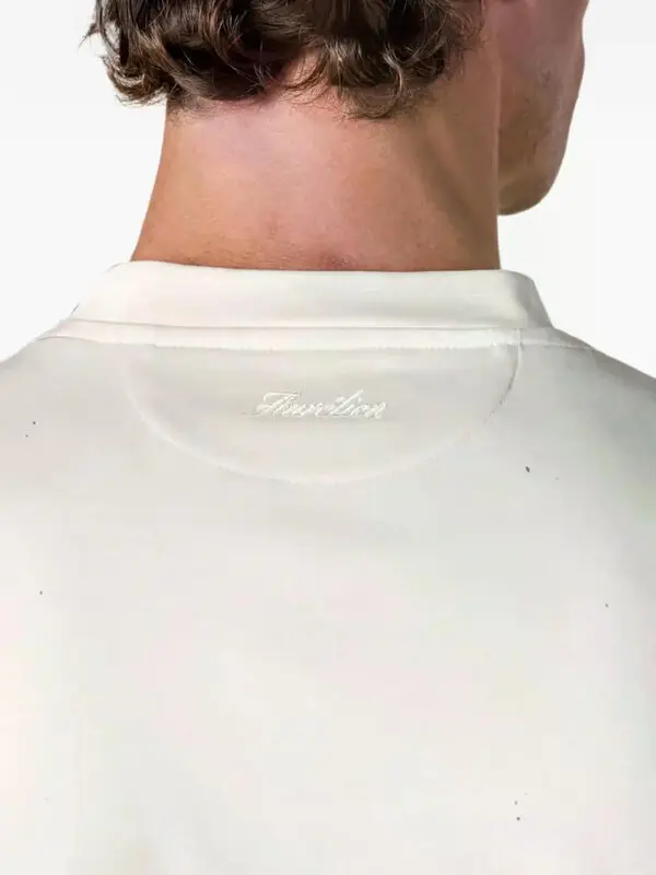 AURELIEN Logo Embroidered T-shirt