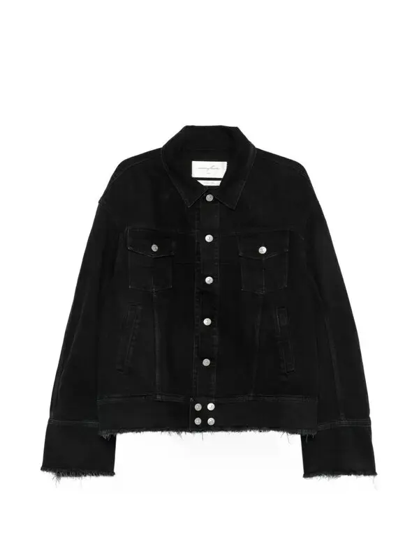 Matieres Fecales Pierre M. Raw-edge Denim Jacket