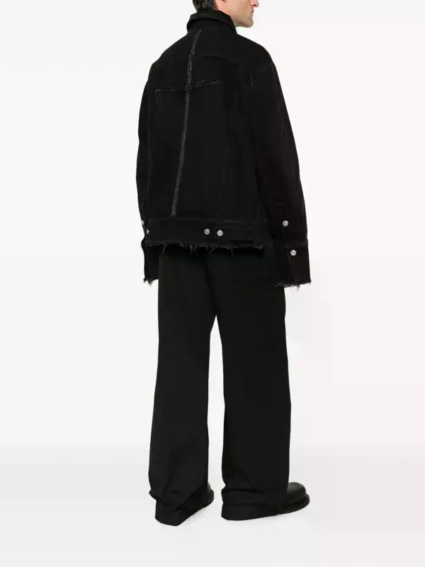 Matieres Fecales Pierre M. Raw-edge Denim Jacket