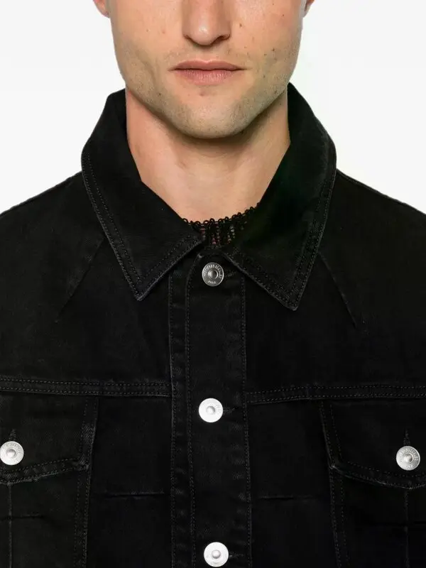 Matieres Fecales Pierre M. Raw-edge Denim Jacket