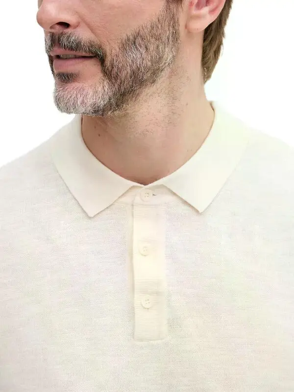 JOOP! Fine-knit Short-sleeved Polo Shirt