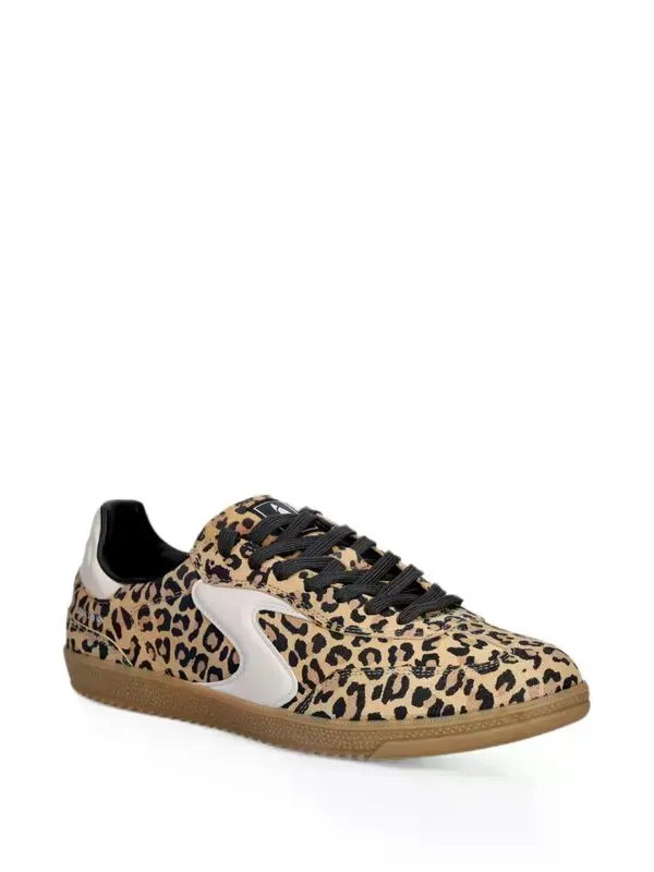 Sketchers Leopard Print Lace-up Sneakers