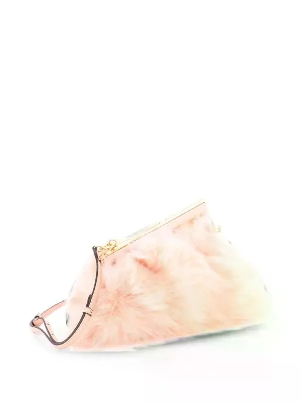 Fendi First Bag Fur Small Shoulder Bag