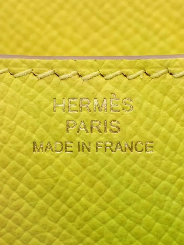 Hermès 2019 Mini Constance 3 Shoulder Bag - Yellow