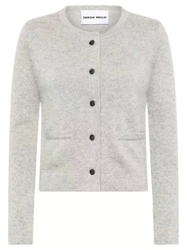 EMERSON RENALDI Button-front Welt-pocket Cardigan