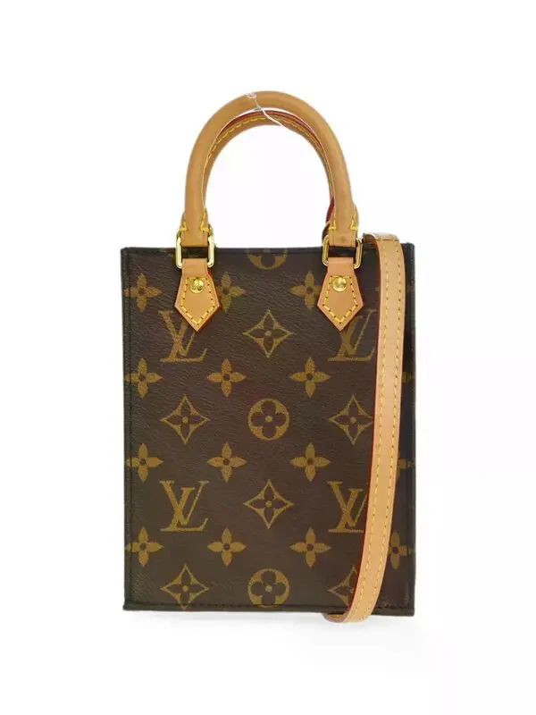 LOUIS VUITTON 2020 Petit Sac Plat Monogram Tote Bag