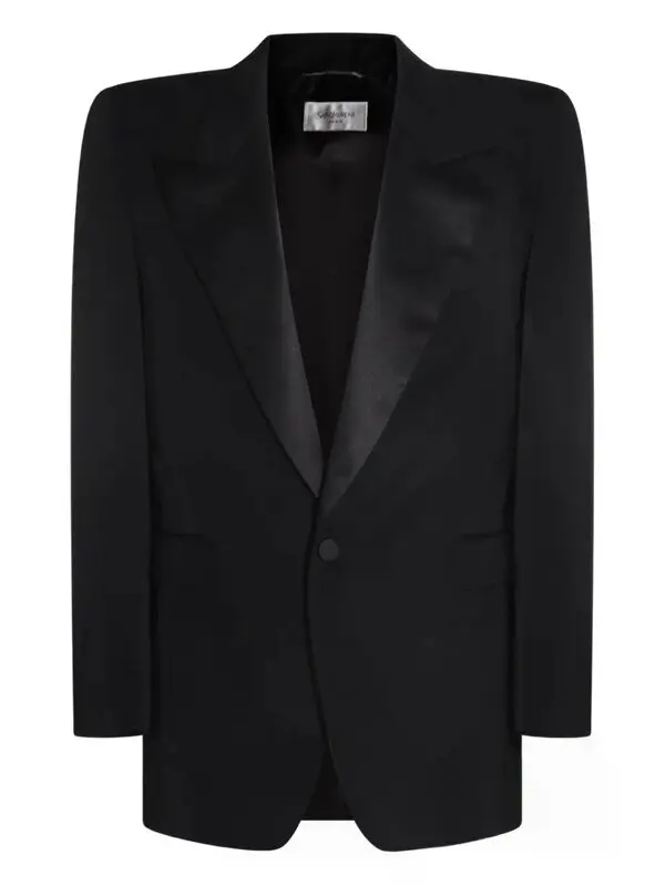 Saint Laurent Tuxedo Peaked-lapel Jacket