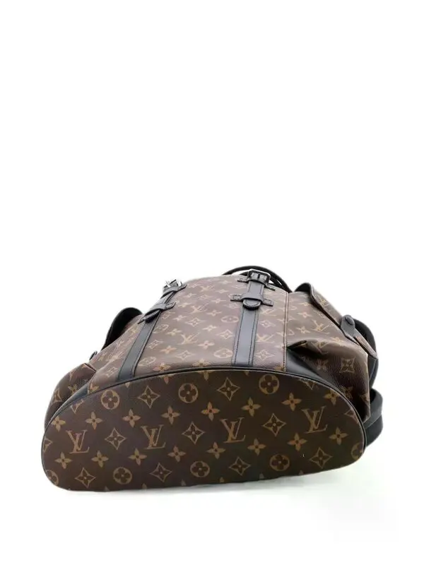 LOUIS VUITTON Christopher Macassar Monogram Canvas Mm Backpack