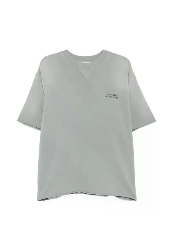GOLDEN GOOSE Robert Over Logo-print Short-sleeve T-shirt - Green