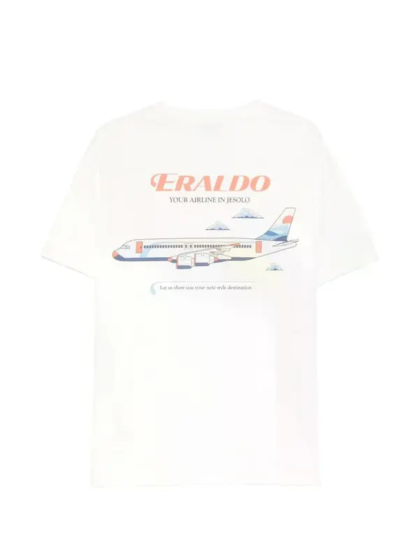 ERALDO Crew Neck Short Sleeve T-shirt - White
